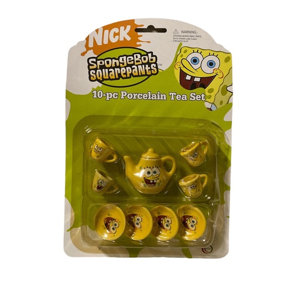 SpongeBob Squarepants | Toys | Spongebob Squarepants Porcelain Tea Set ...
